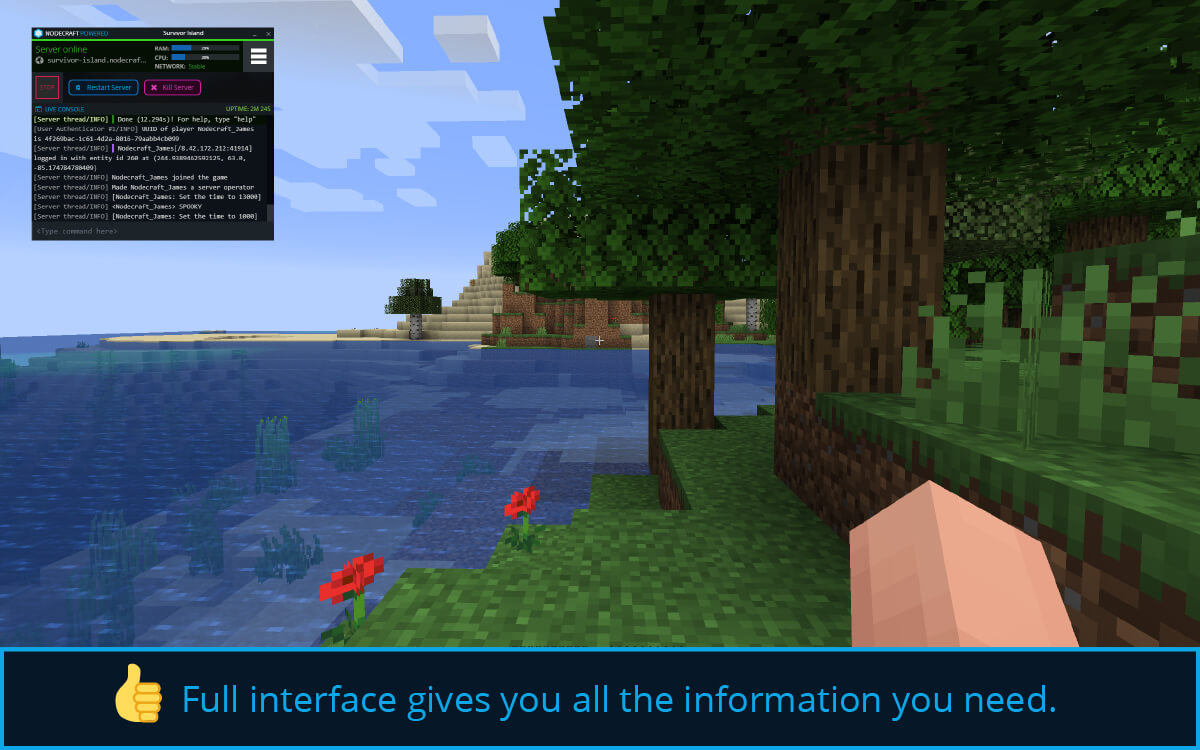 Nodecraft Powered