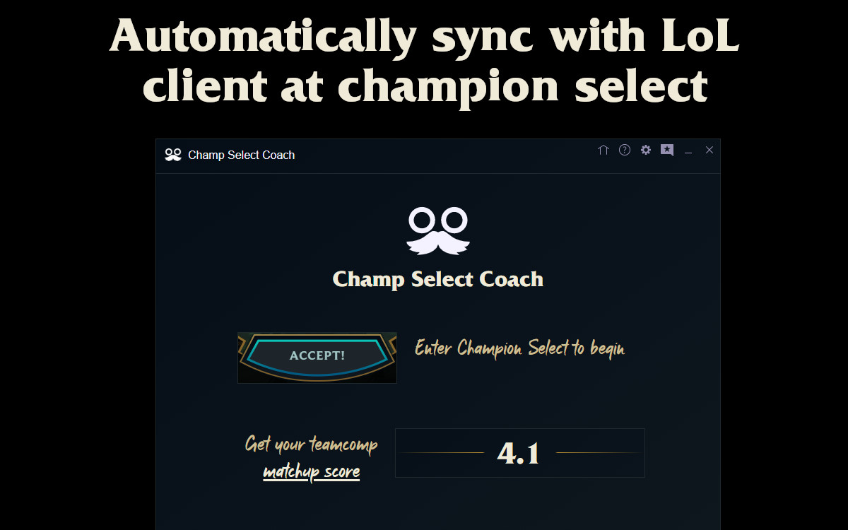 Champ Select Coach