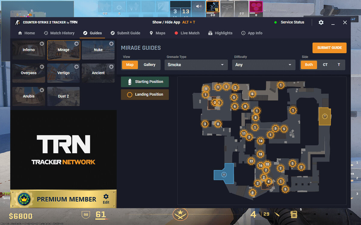 Counter-Strike 2 Tracker