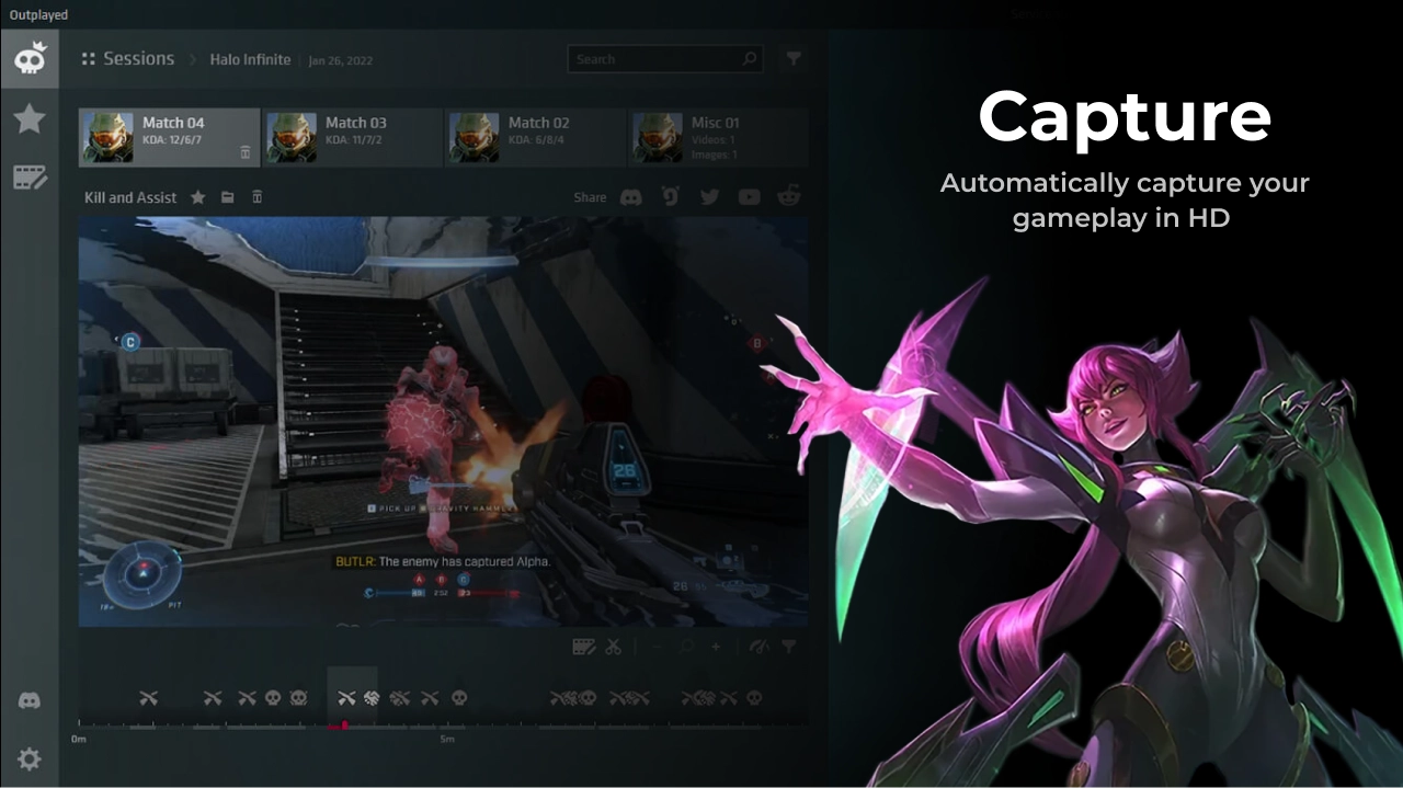 Outplayed - Desktop App on Overwolf