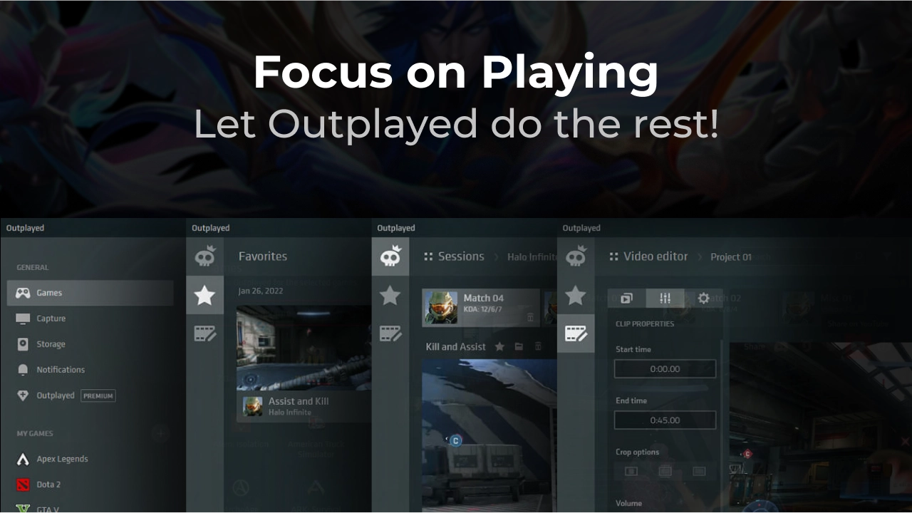 Outplayed - Desktop App on Overwolf