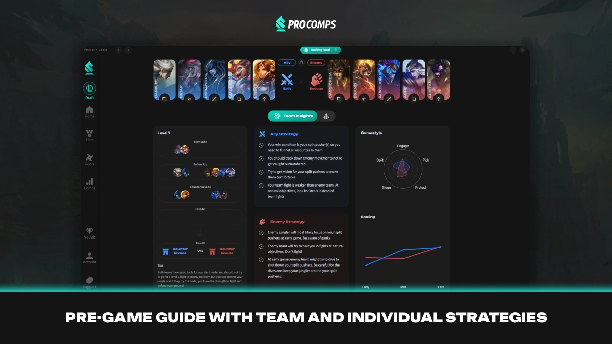 ProComps - Desktop App on Overwolf