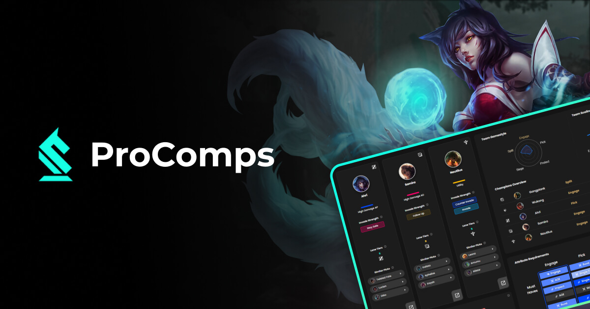 ProComps - Desktop App on Overwolf